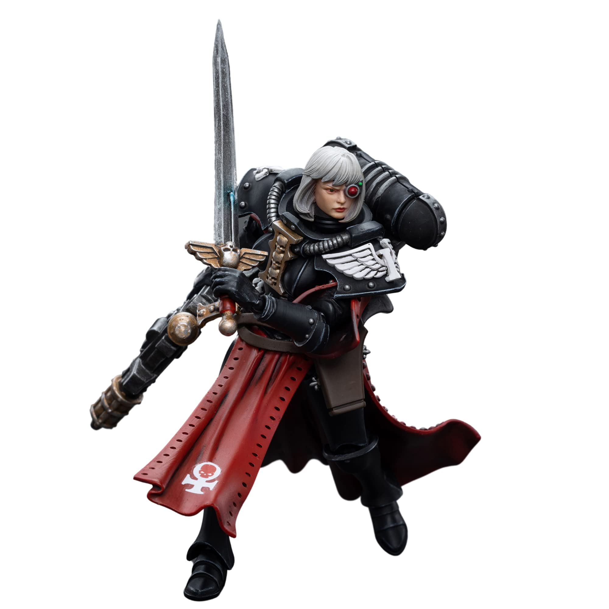 JOYTOY Warhammer 40K 1/18 Action Figure Adepta Sororitas Battle Sister Kassia Model Figure (4.1Inch)