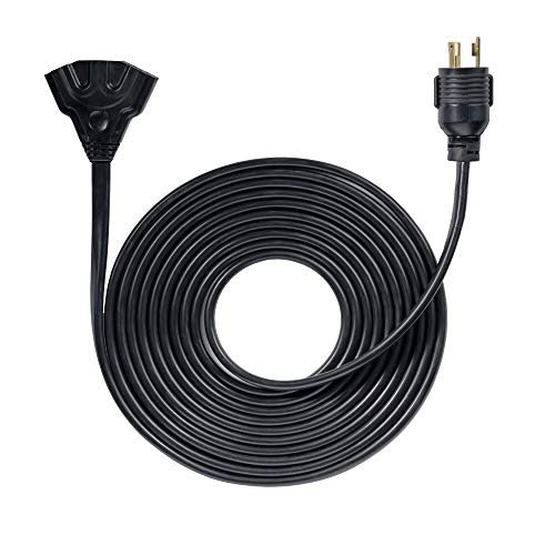Westinghouse 30151425C 25' Generator Cord, 30A 120V L5-30P to (3X) 5-20R