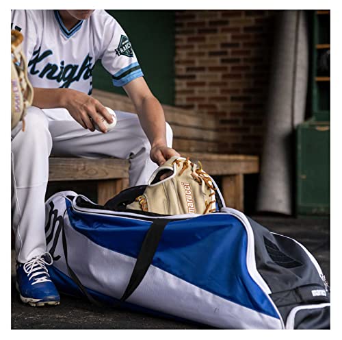 Marucci Wheeled Utility Bag, Royal Blue/White