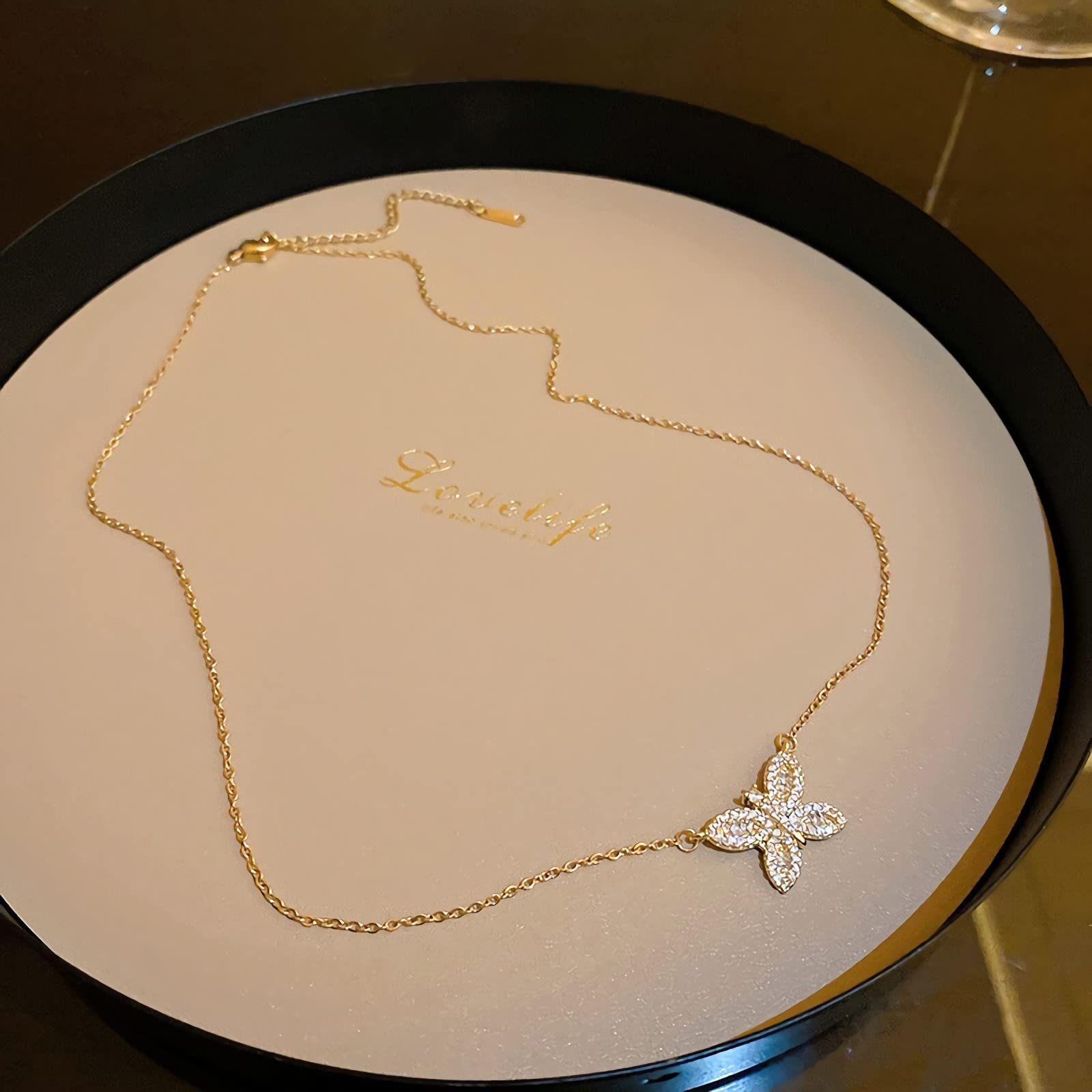 Necklaces for Women,Butterfly Necklace