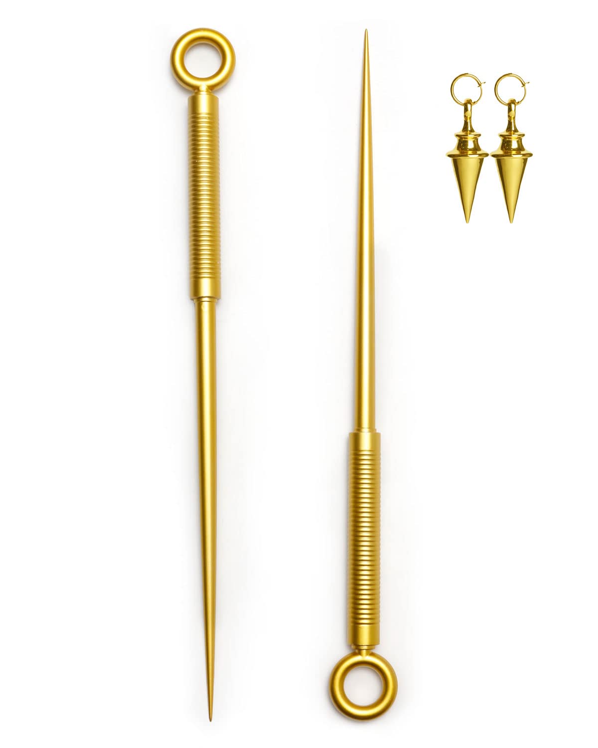 NUTRIUPS Yor Cosplay, Yor Forger Weapon and Earrings, Yor Forger Cosplay Prop Gold