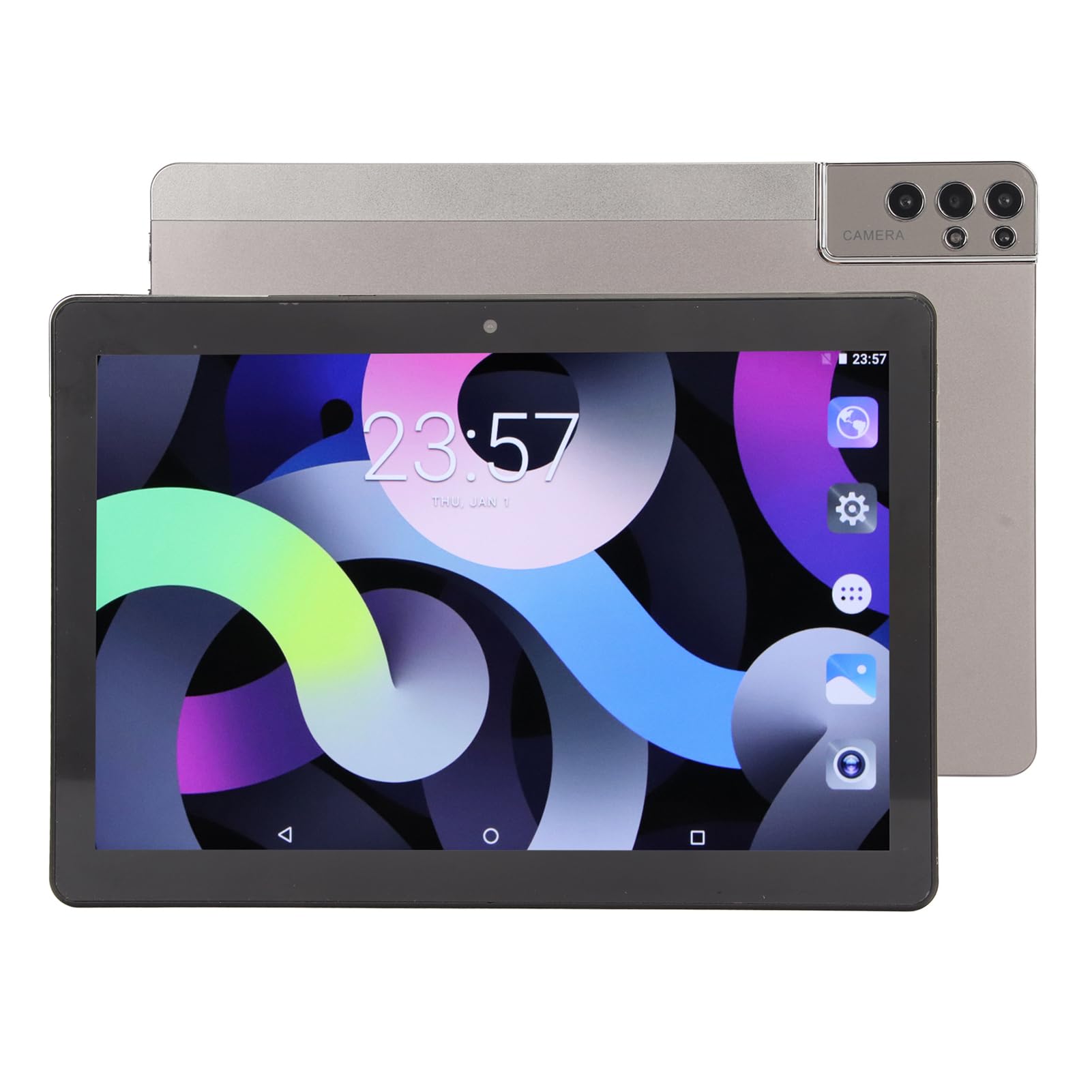 MAVIS LAVEN 10.1 Inch Tablet Double Speaker 4GB 64GB 3 Card Slots Tablet Computer 5.0 100-240V 12.0 (#4)