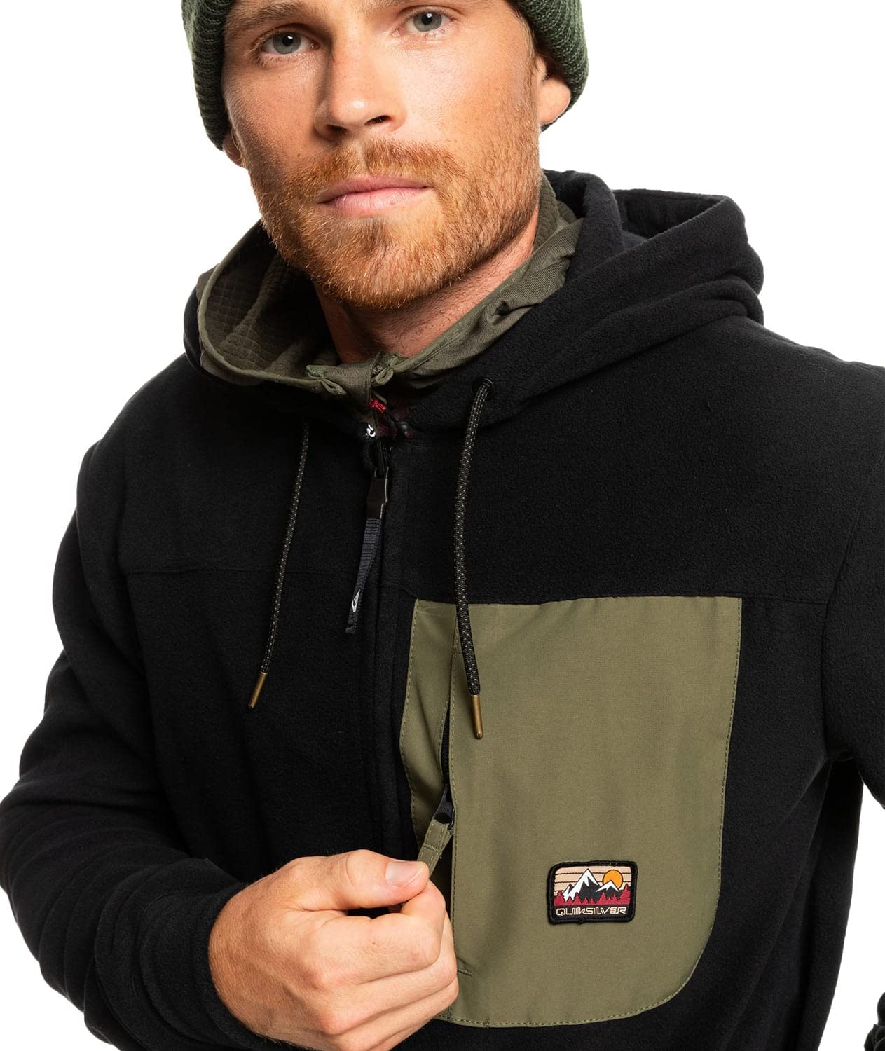 Quiksilver Mission 3-in-1 Jacket Black Heather SM