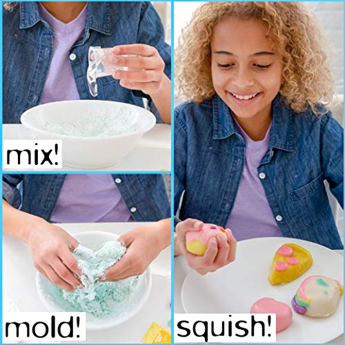 Just My Style You*niverse Sparkling Squishy Soaps, At-Home STEM Kits for Kids Age 8 and Up, DIY Shape Soaps, Chemistry Activities for Birthday Parties, Sleepovers