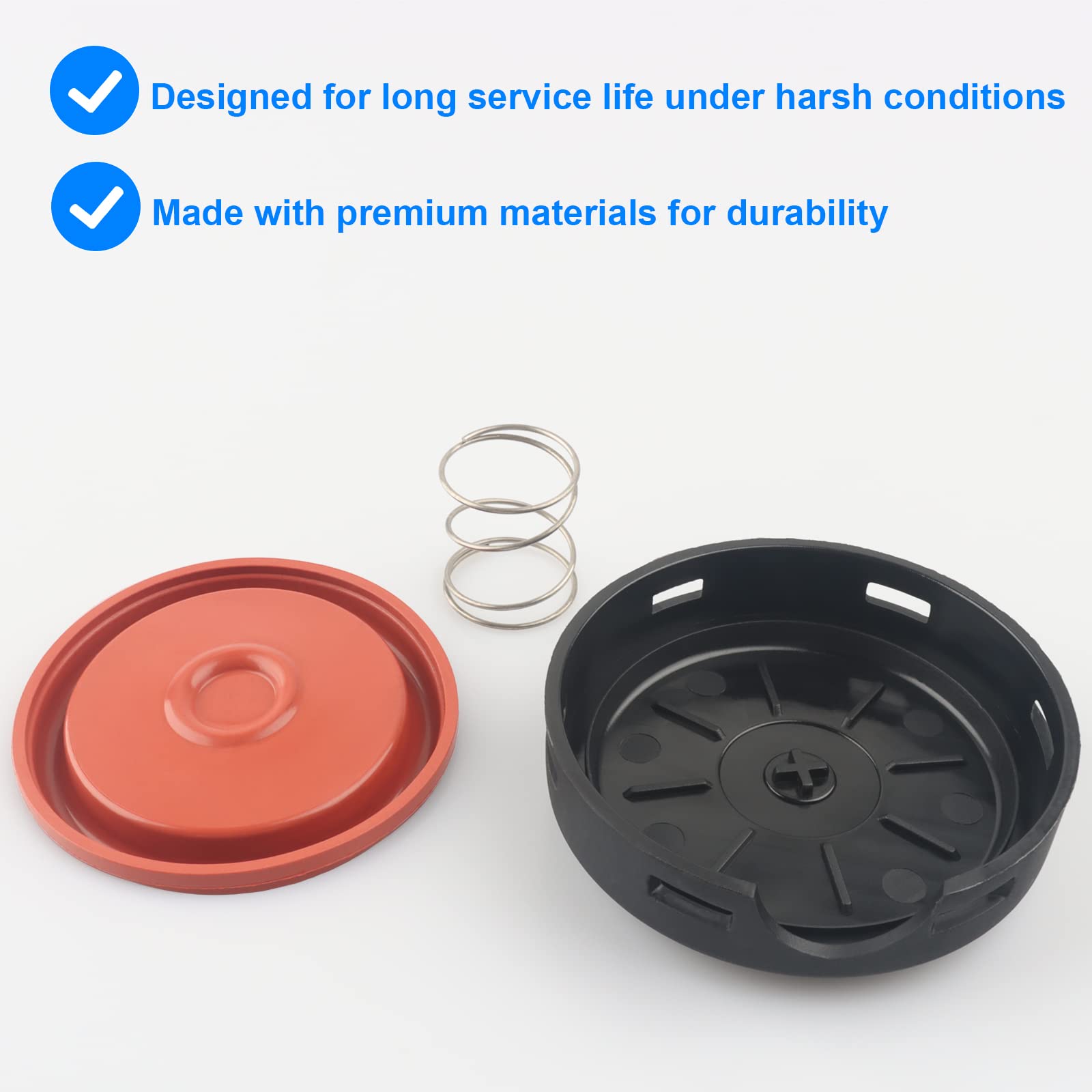 PCV Valve Diaphragm Cover Membrane, Replace 917-147, 917147 Compatible with Volvo - 2010-2016 XC60, 2008-2015 XC70, 2007-2014 XC90, 2011-2016 S60, 2007-2015 S80, 2008-2010 V70, 2015-16 V60
