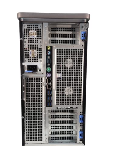 METServers T7920 Desktop Workstation - 2X Intel Xeon Gold 6138 2.0GHz 20C CPU - 128GB (2 x 64GB) DDR4 RAM - 512GB NVMe M.2 SSD - Quadro K420 - Windows 10 Pro (Renewed)