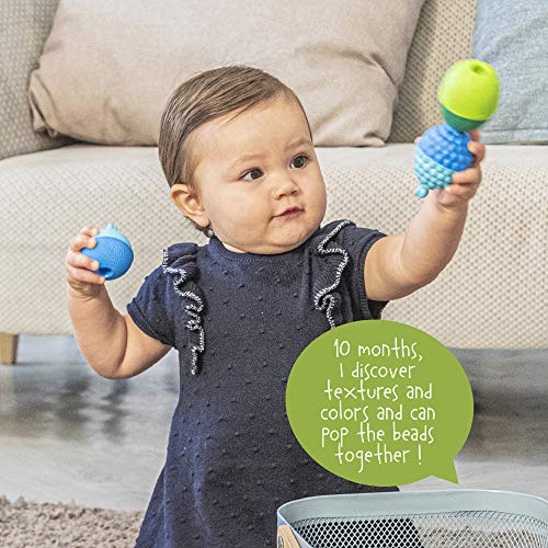 Lalaboom - Educational Pop Beads - 48 Piece Set - Ages 10 Months to 4 Years - BL460