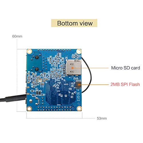 UNNIC Orange 2,1GB RAM with H616 Chip,Support Gigabit Network, BT, Wif,Run Android 10,OS Single Board