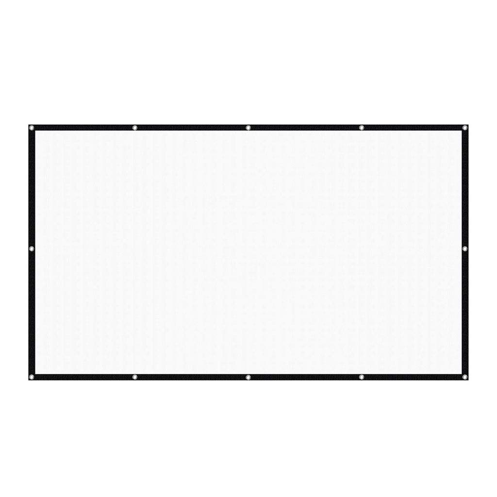KXDTZ Folding Projector Screen Portable Home Outdoor KTV Office 3D Projector Screen Projection Screen 60/72/84/100/120 Inch (Size : 60 inch)