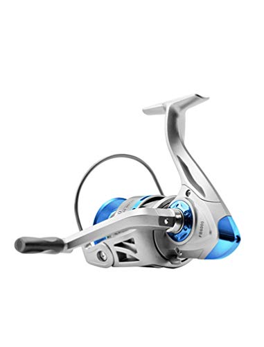LLJPYX7L Seawater Spinning Fishing Reel with 10 Rust-Proof Bearings 4.7:1 Gear Ratio, Left/Right Interchangeable Handle, Suitable for Salt Water and Fresh Water (Size : 2000)