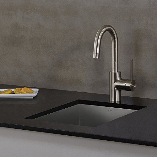 Kraus KHU15 PAX Kitchen Sink, 14.5", Satin