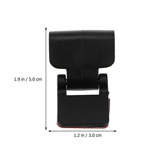 VILLCASE 6pcs Reptile Terrarium Covers Screen Clips, Anti- Escape Reptile Plastic Terrarium Buckle for Aquariums, 5.00X3.00X2.50cm/1.97X1.18X0.98in