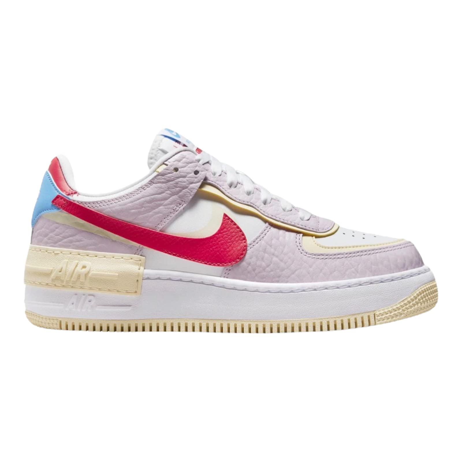 Nike Air Force 1 Low Shadow Women Regal Pink/Cocunt Milk/University Blue/Fushion Red DN5055-600 8.5