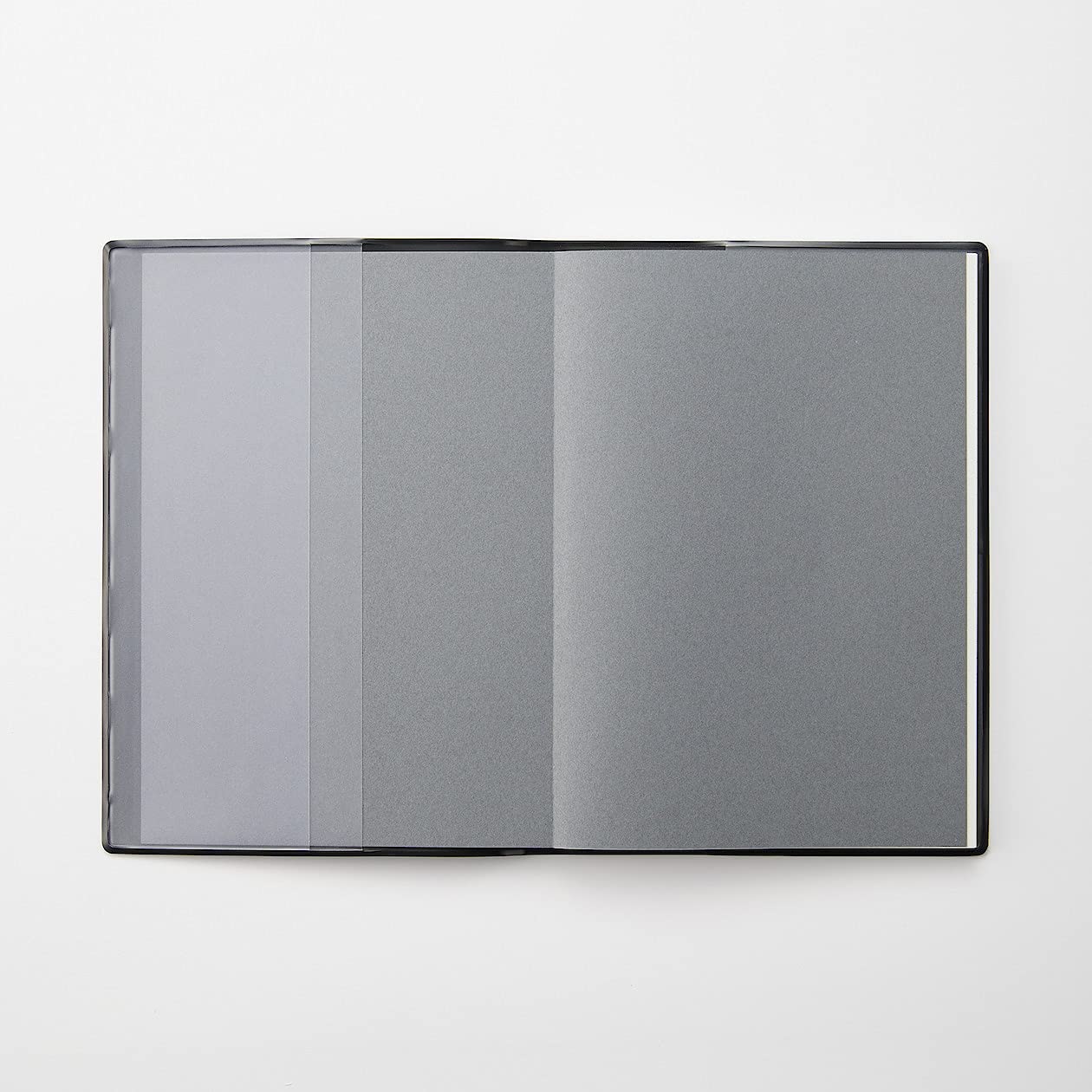 MUJI Monthly/Weekly Schedule Book 2022 B6 Size Dark Gray Beginning December 2021 Polyvinyl Chloride Cover Planner Scheduler