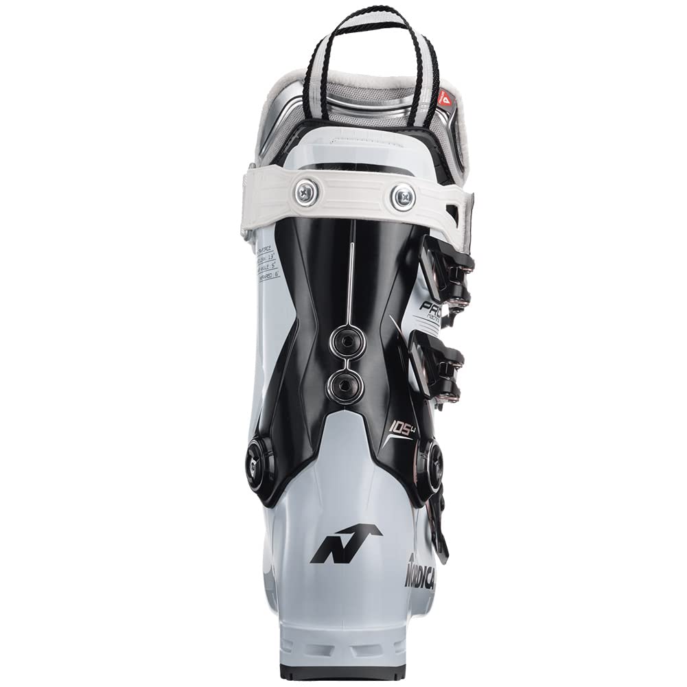 Nordica Women Promachine 105 W Boots, Color: White/Black/Pink, Size: 27 (050F48025N6-27)