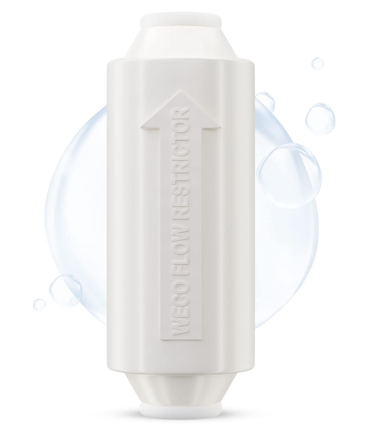 WECO Flow Restrictor with 1/4" EZ Push Connectors (1000 ml/min)