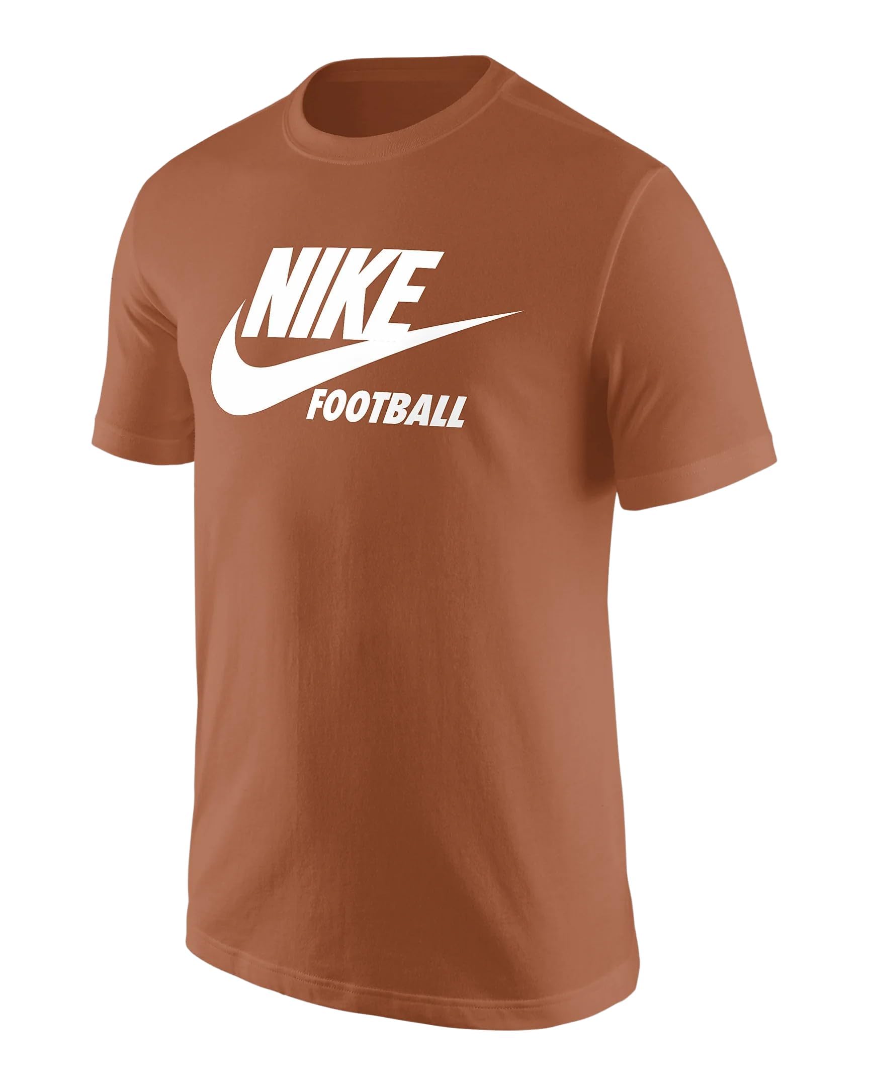 Nike Men's Futura Football T-Shirt (as1, Alpha, m, Regular, Regular, Navy/Red, Medium)