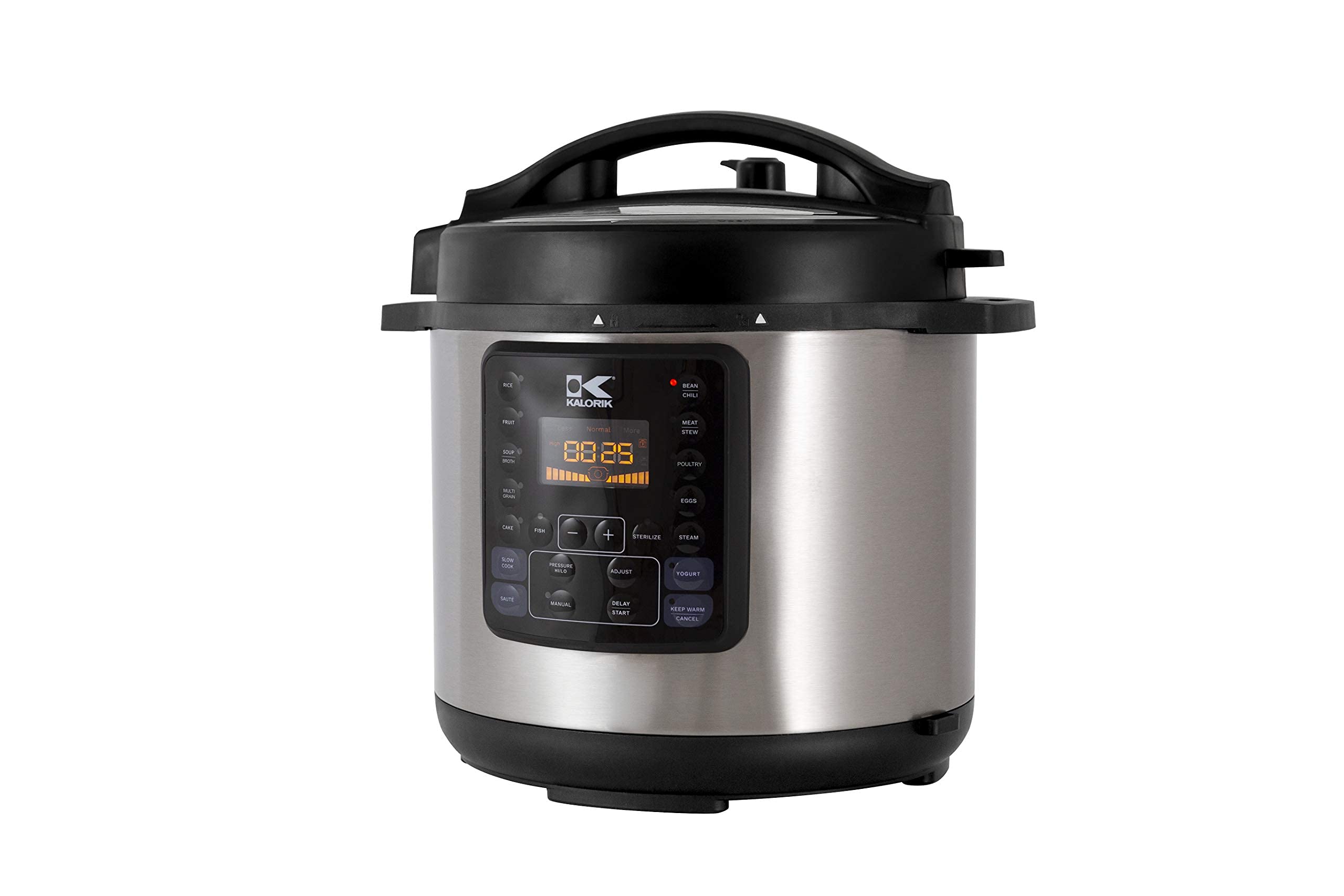 Kalorik Modern 10-in-1 Multi Use Pressure Cooker - 6 Quart, Stainless Steel