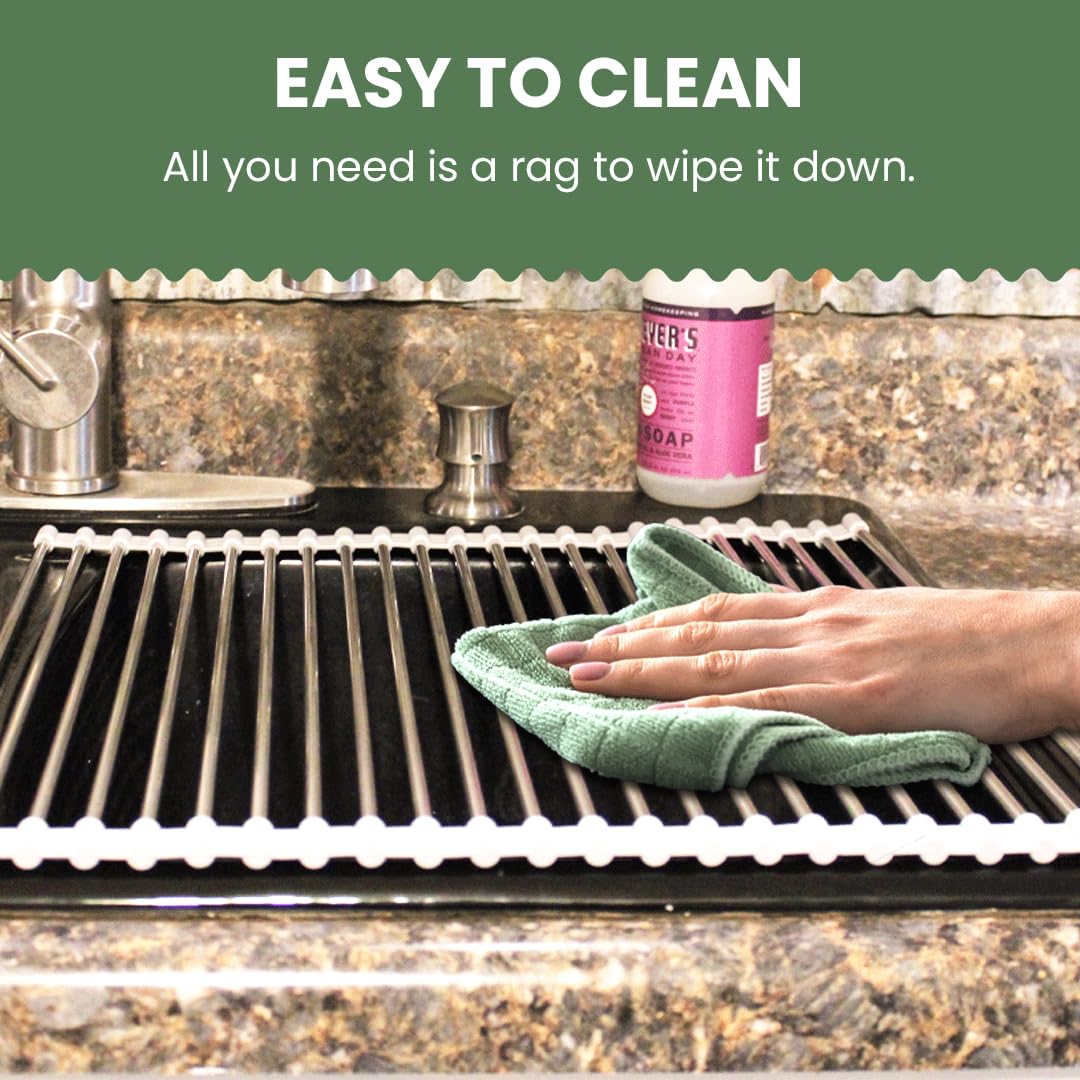 Kozy Over The Sink Dish Drying Rack - Dish Rack Over Sink & Drying Rack - Over The Sink Dish Drainer Drying Rack - Dish Drying Rack for Kitchen Counter Sink Accessories