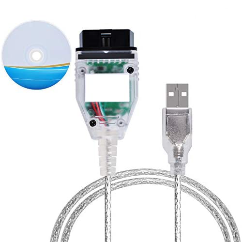 Mini VCI J2534 Cable,OBD2 Cable Connector Scanner Adapter Fit for TIS Techstream V14 V15, Programming Diagnostic Cable, OBD II Adapter Connector Cable Scan Tool, Support Win XP/ WIN7 WIN10