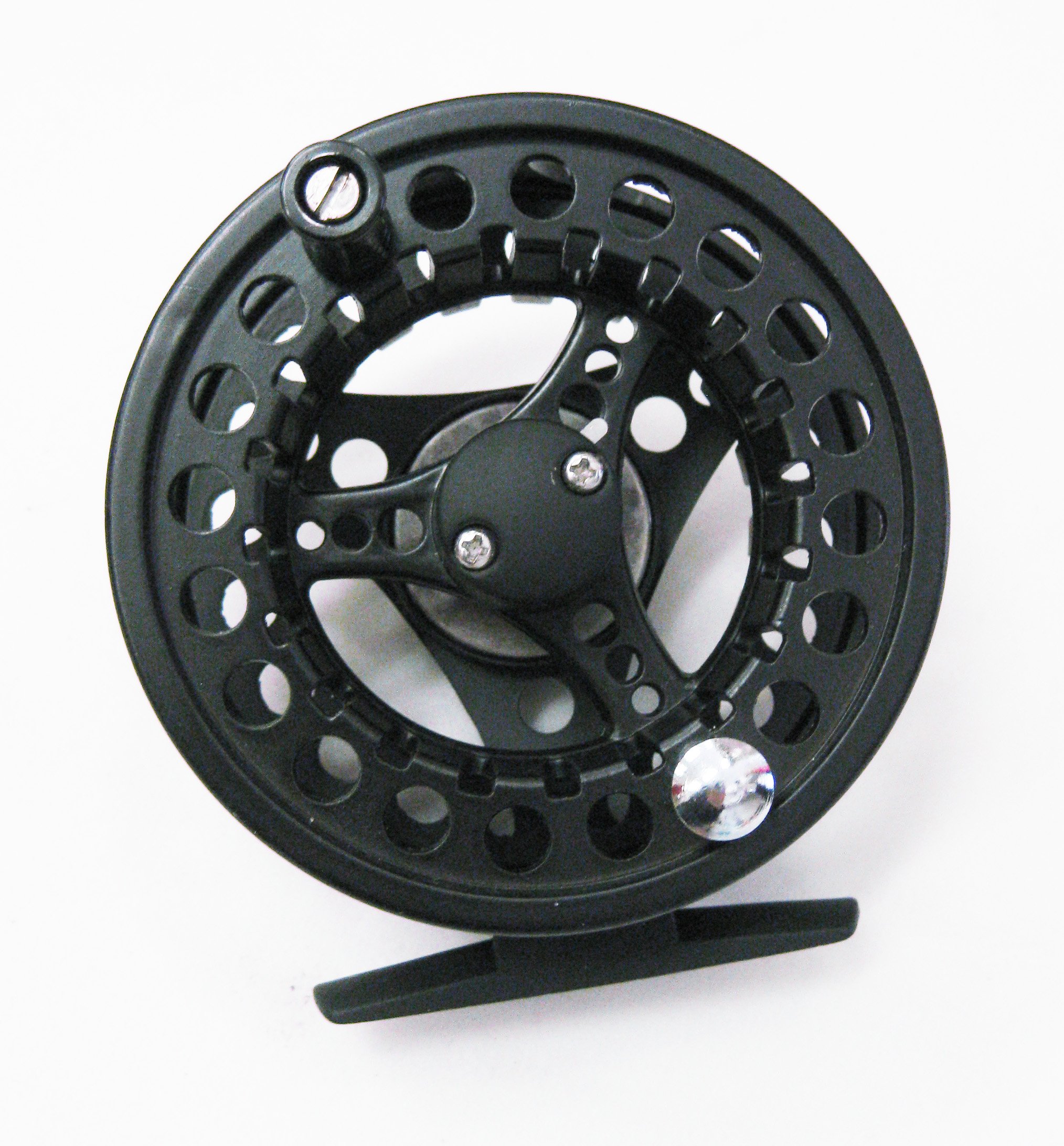 KUFA Sports 9ft Graphite Fly Fishing Rod (4-Section,Line Weight #5/6) & Casted Aluminum Fly Reel Combo KFL9456+FR56