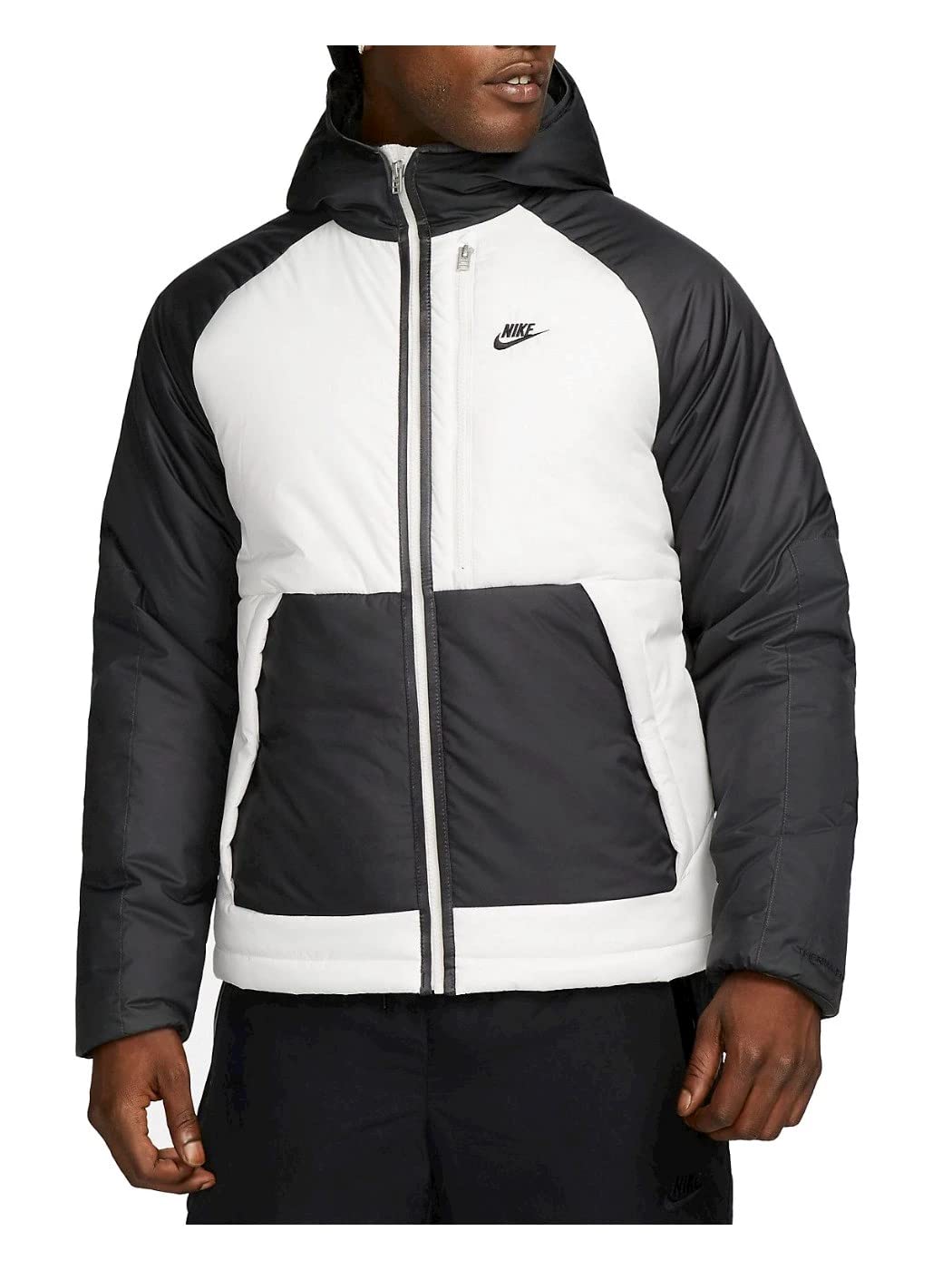 Nike Sportswear Therma-FIT Repel Legacy DD6857-070 Dark Smoke Grey/Phantom Men's Jacket (as1, alpha, s, regular, regular)