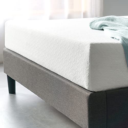 Zinus 8โ Green Tea ActivFresh(R) Memory Foam Mattress, Bed-in-a-Box with Compact WONDERBOX Packaging, CertiPUR-US(R) Certified, Twin,White