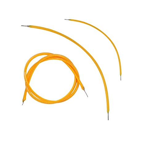 Treedix LED Filament Flexible Lamp Parts Warm DC 3V 2200K Diodes Flexible Filament Bulb (80mm/133mm300mm)