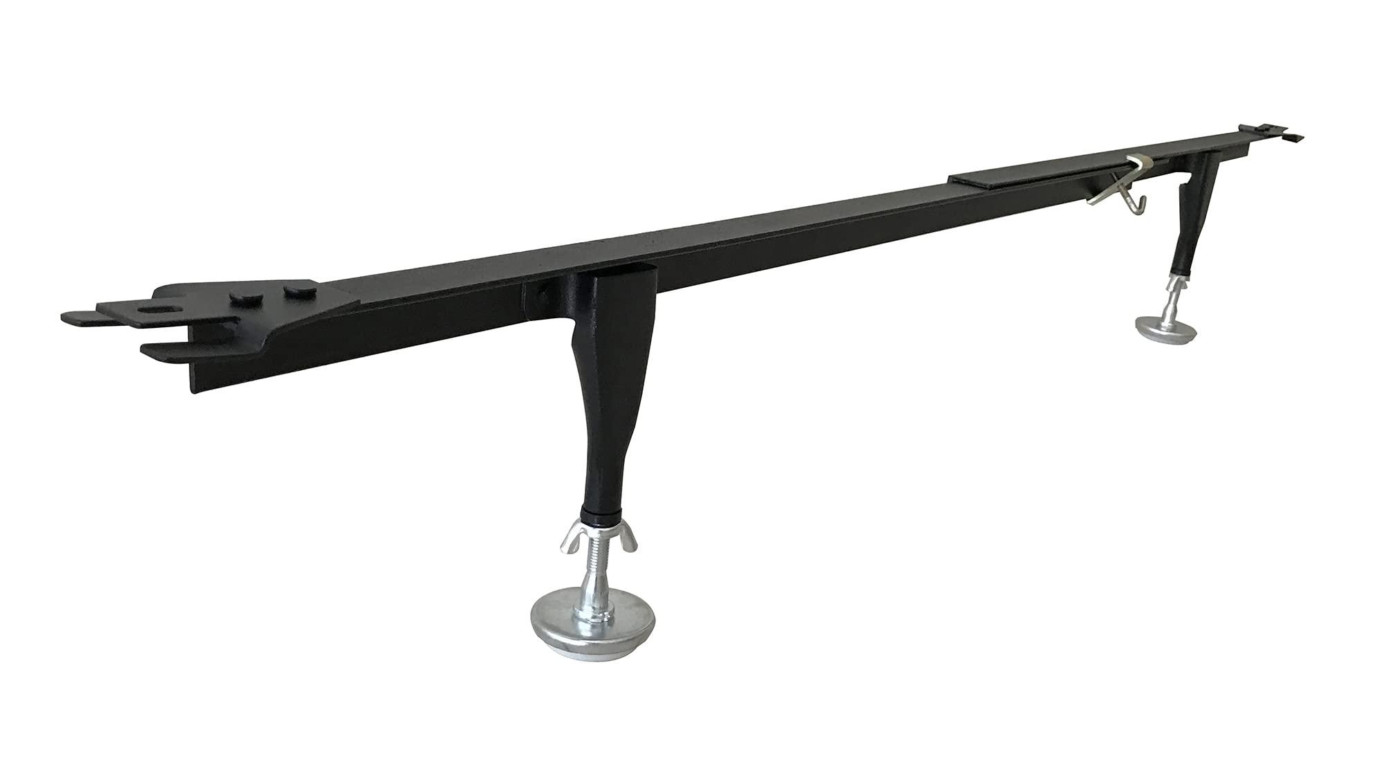 KB Designs - Metal Adjustable Bed Frame Center Support Rail System (Twin/Full/Queen)