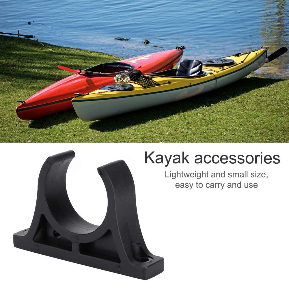 MAGT Kayak Paddle Holder Clips, 1 Pair Durable Plastic Paddle Oar Holder Clips Keeper for Kayaks Canoes Rowing Boats