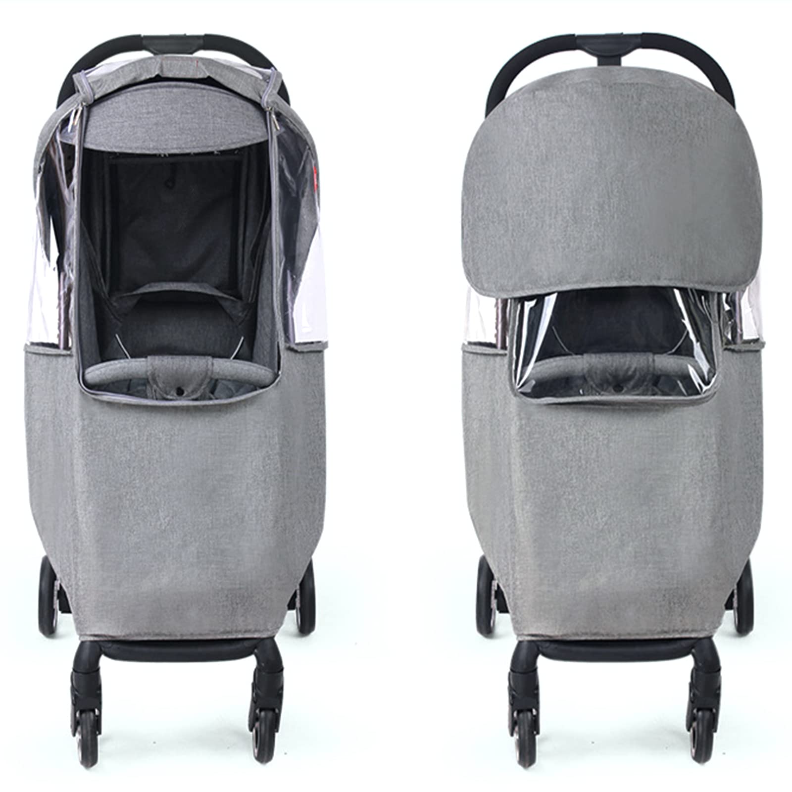 Universal Stroller Rain Cover Baby Stroller Rain Cover Pushchair Stroller Buggy Protector Weather Shield Baby Pram Raincoat Outdoor WindproofâStroller Cover