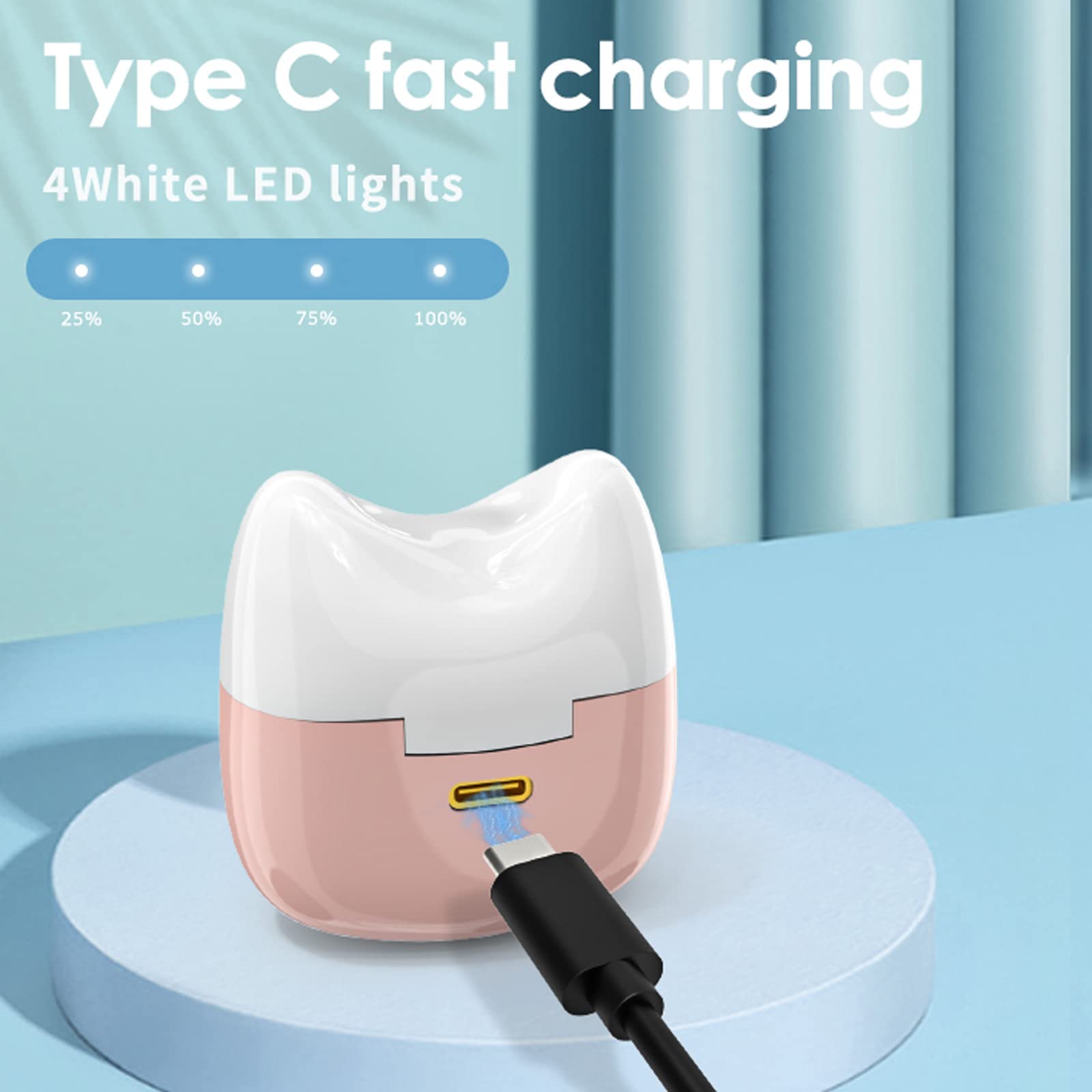 Wireless Earbuds for Kids, Bluetooth 5.0 Mini Small Ear Buds with Cute Cartoon Charging Case TWS Kids Earbuds for School Girls Women Tiny Waterproof Earphones for iPhone Android