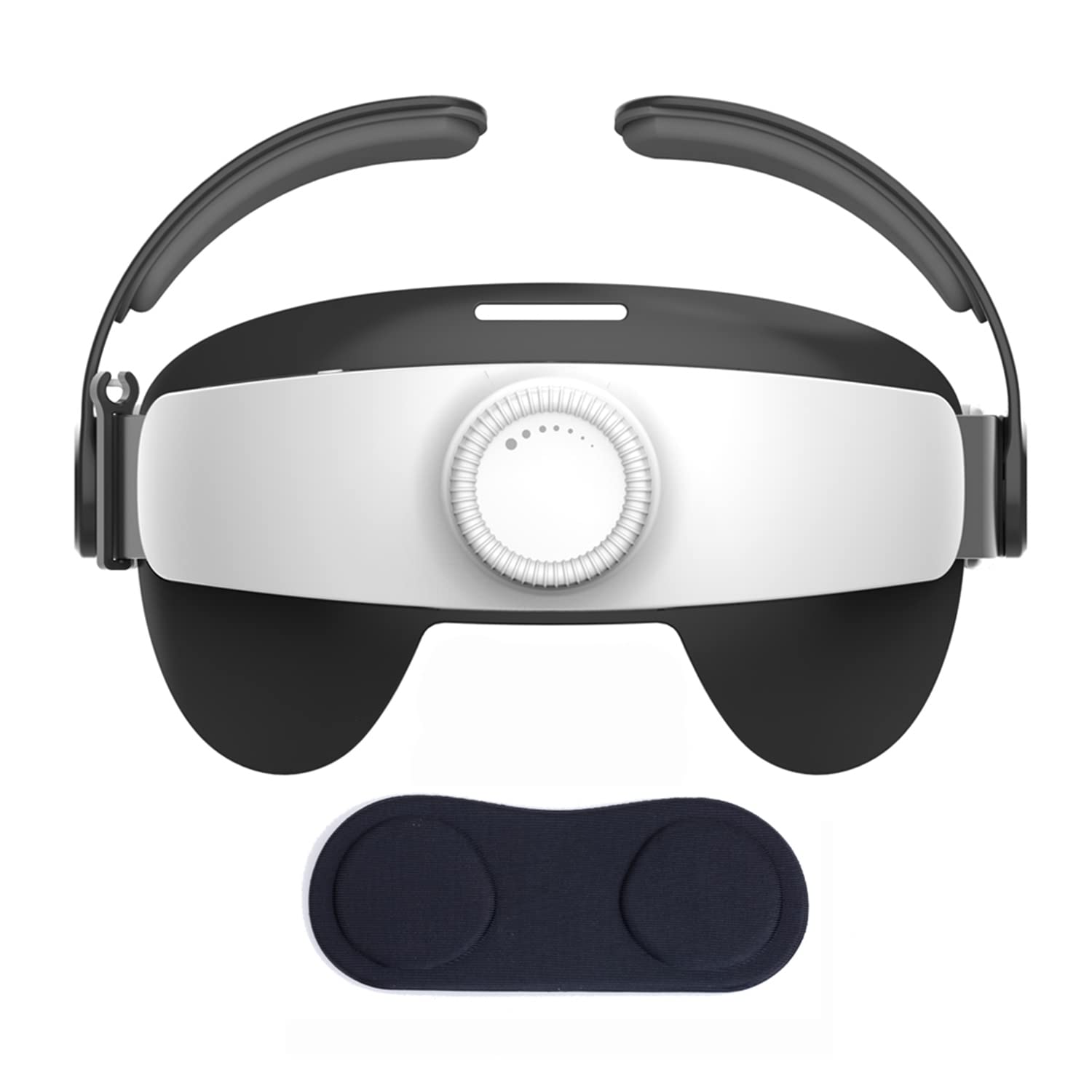 Ponhu Head Strap with Battery for Oculus Quest 2, 5200mAh Extend 3hrs Playtime, Include Lens Cover