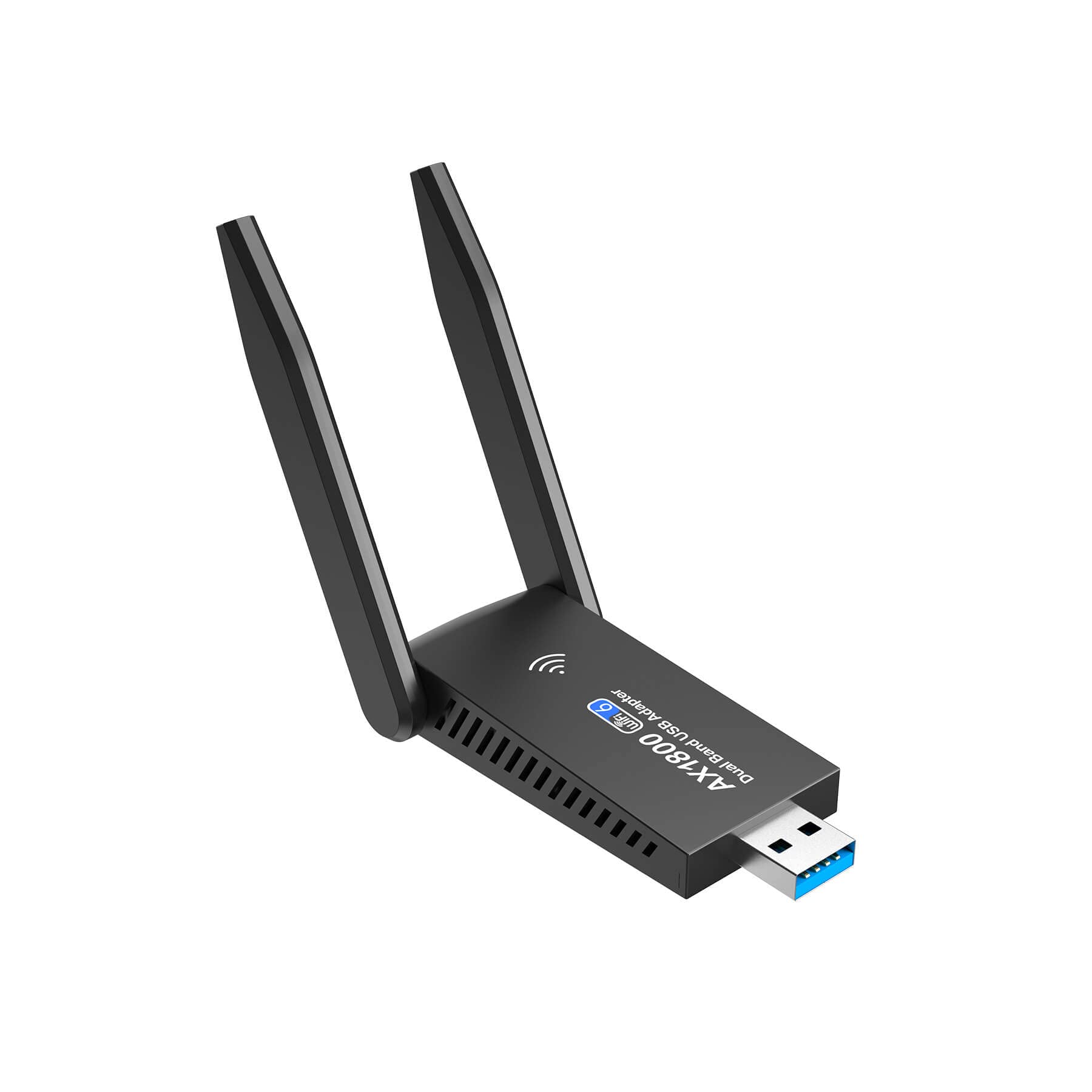 Wireless USB WiFi 6 Adapter for Desktop - Nineplus 802.11ax 1800Mbps PC WiFi Adapter for Desktop PC Laptop Windows7/10/11,5Ghz 2.4Ghz Wireless Network Adapter for PC WiFi USB Adapter for PC