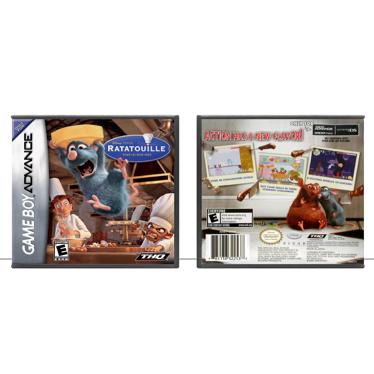 Ratatouille | (GBA) Game Boy Advance - Game Case Only - No Game