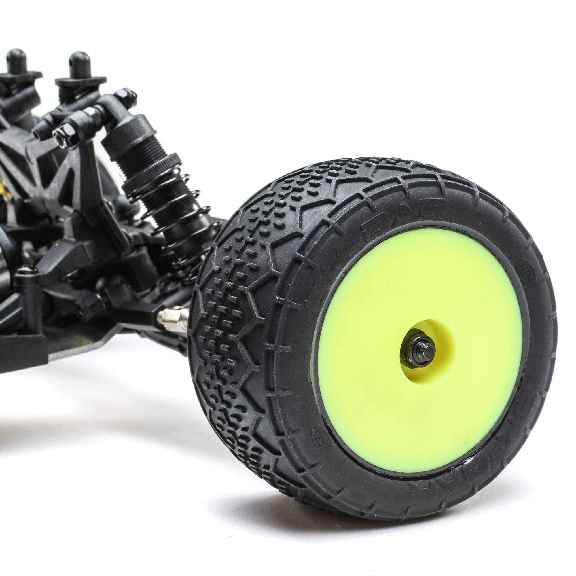Losi 1/18 Mini-T 2.0 2 Wheel Drive Stadium RC Truck Brushed Ready to Run Battery Receiver Charger and Transmitter Included Red/White LOS01015T1