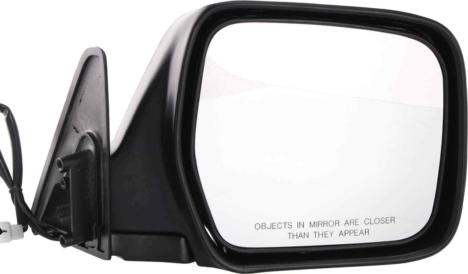Kool Vue Mirror Set Compatible with 1990-1997 Toyota Land Cruiser, Fits 1996-1997 Lexus LX450, Driver and Passenger Side Manual Folding, Paintable, Power Glass