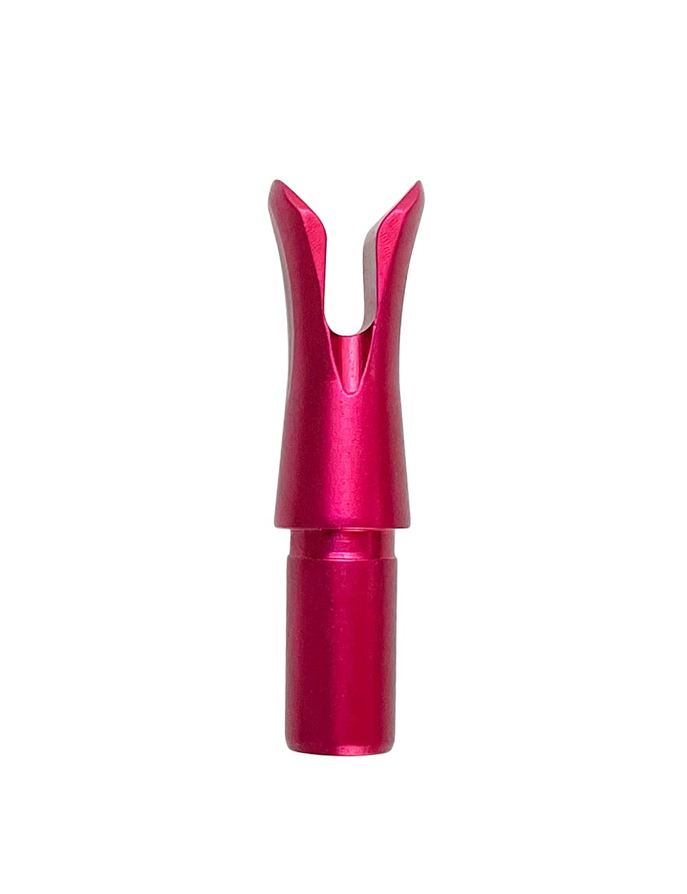 longbowmaker Aluminum Speed Nocks with .244β Internal Diameter for Carbon Arrows Archery Arrows Nock Ideal for Horseback Archery and Speed Shooting Practice 6/Pack