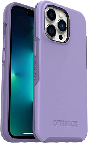 OtterBox iPhone 13 Pro (ONLY) Symmetry Series Case - REST PURPLE, ultra-sleek, wireless charging compatible, raised edges protect camera & screen