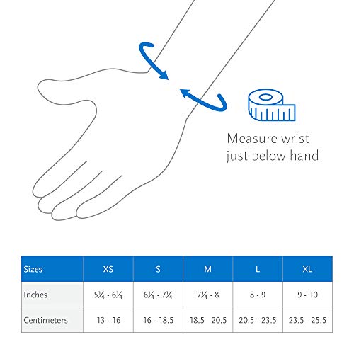 Ossur Formfit Wrist Brace for Treatment of Tendonitis, Carpel Tunnel, Post Cast Healing and Soft Tissue Injuries | Wrist Immobilization, Breathable Material, Custom Fit | 8" Version (Left, Medium)