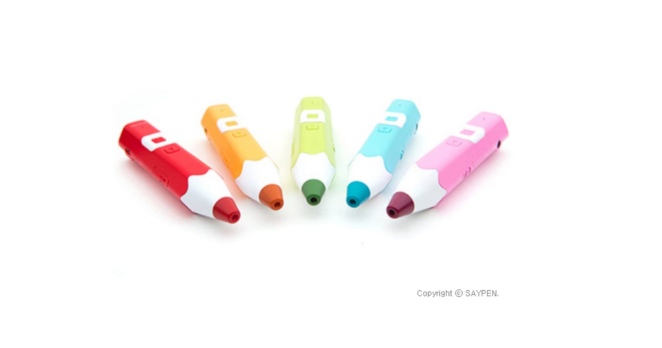 SAYPEN [Saypen] Rainbow Saypen 32GB (Red/Pink/Sky-Blue) - Perfect Your Language Teacher & Baby Sitter (CR3-4BS)