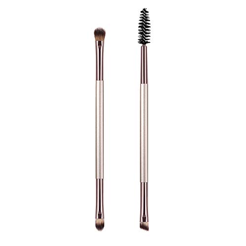 Vintage Makeup Brushes 2PCS Double End Eyelash Brush Cosmetic Eyeshadow Brush Makeup Tool Wet And Wild Makeup Brushes