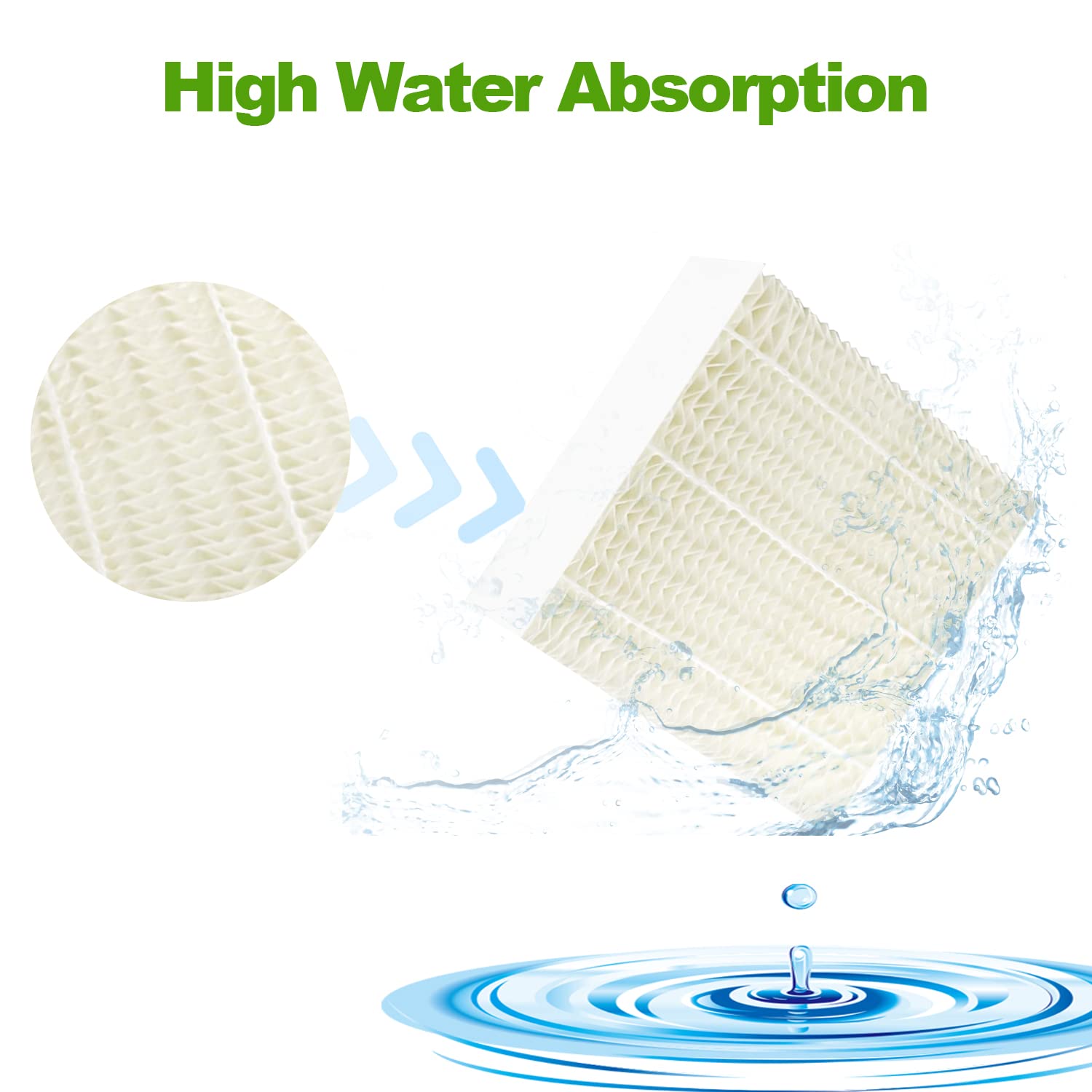 Replacement Filter Fit for Super Wick 1043 Humidifier, Replacement Filter Fit for Essick Air EP9500 EP9700 EP9800 EP9R500 EP9R700 EP9R800 826000 831000 Humidifiers