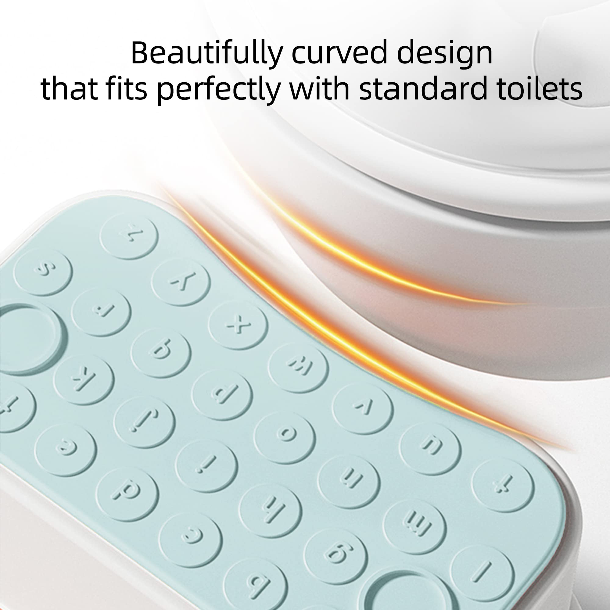 UpPro 2 in 1 Anti Slip Bunny Step Stool, Detachable Double Up Kids Step Stool, Wide Step Toddler Step Stool, Kids Step Stool for Toilet Potty Training, Kitchen, and Bathroom(Green)