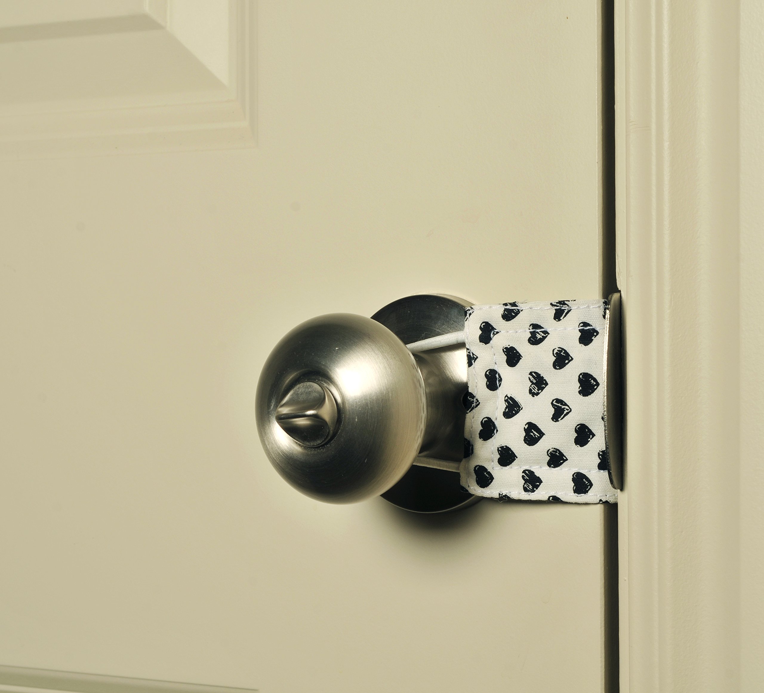 Latchy Catchy | Never Hear A Door Slam Again (Door Silencer/Jammer/Cushion) (1 Pack, Love Doodles)
