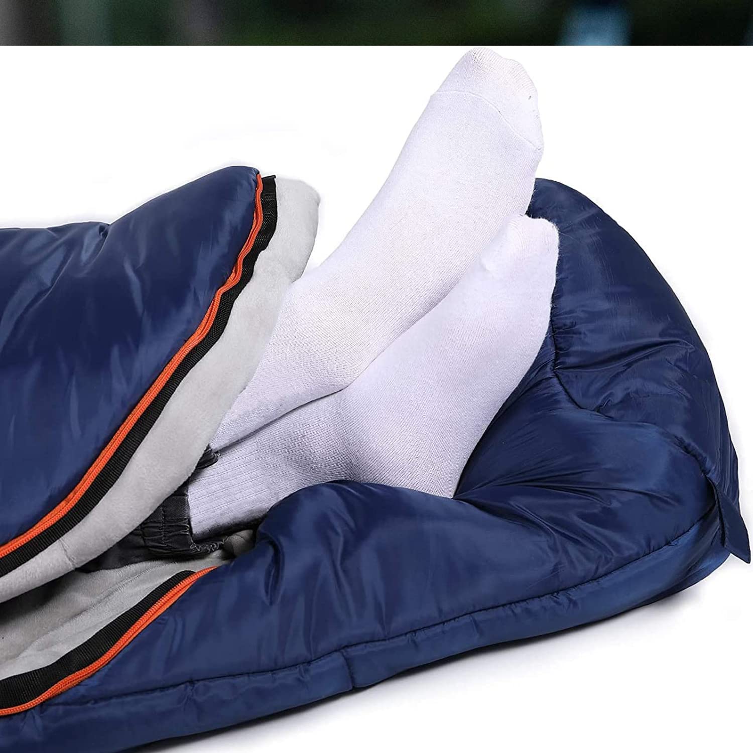 ORRSTAR Mummy Sleeping Bag Cold Weather Sleeping Bag Camping Sleeping Bags for Adults Big and Tall Outdoor Winter Waterproof