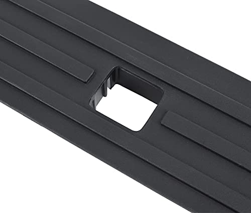 OKPARZ Compatible for Flexible Flex Step Center Tailgate Cap Mad Trim Molding with Release Button Ford F-150 F150 2015-2020 FL3Z9940602B
