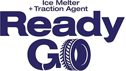 Ready Go Ice Melter with Traction Minerals to Melt Ice & Snow for Instant Traction Chloride Free Salt Free, Non-Toxic, Pet Safe, Child Safe, Environmentally Friendly (8 lb Pack of 4)
