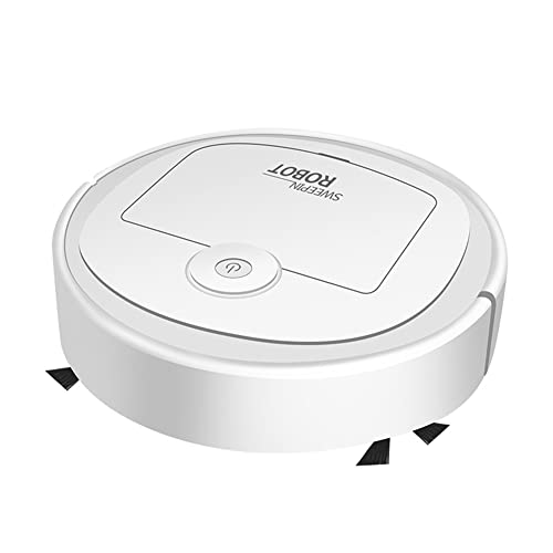 TOCHCA Robotic Vacuum Intelligent Low Noise Floor Sweeper Dust Catcher Carpet Cleaner,Black