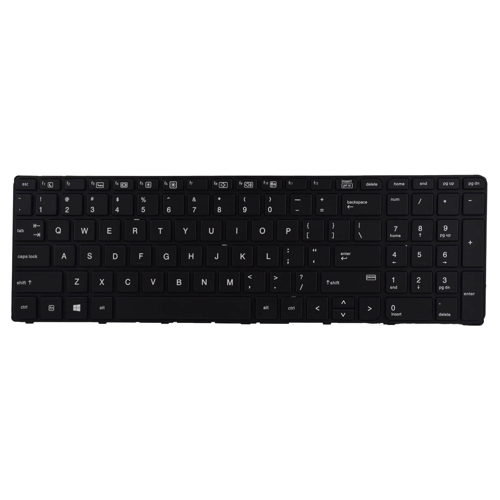 SUNMALL Replacement Keyboard Compatible with HP ProBook 450 G3 455 G3 470 G3 650 G2 655 G2 450 G4 455 G4 470 G4 HSTNN-Q95C with Backlight No Pointer